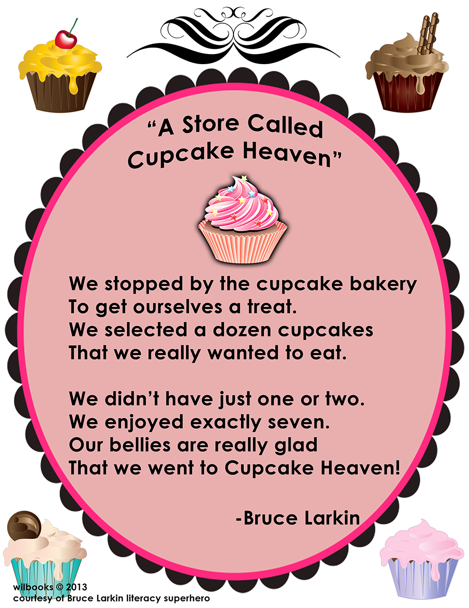 Cupcake Poem 1 Bruce Larkin